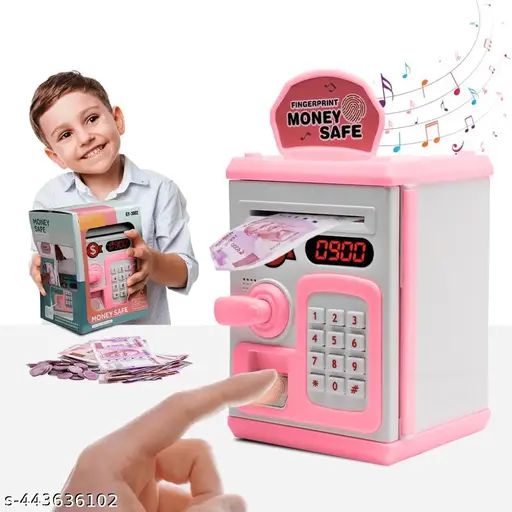 Kids ATM-Machine Money Saving Machine Kids - Gullak | | Daraz.pk