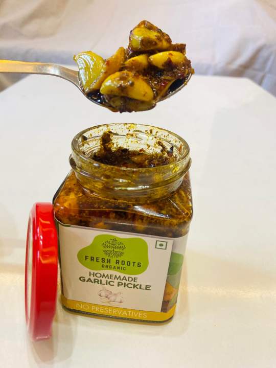 Fresh Roots organic Lasun Pickle (Achar) | Daraz.com.np