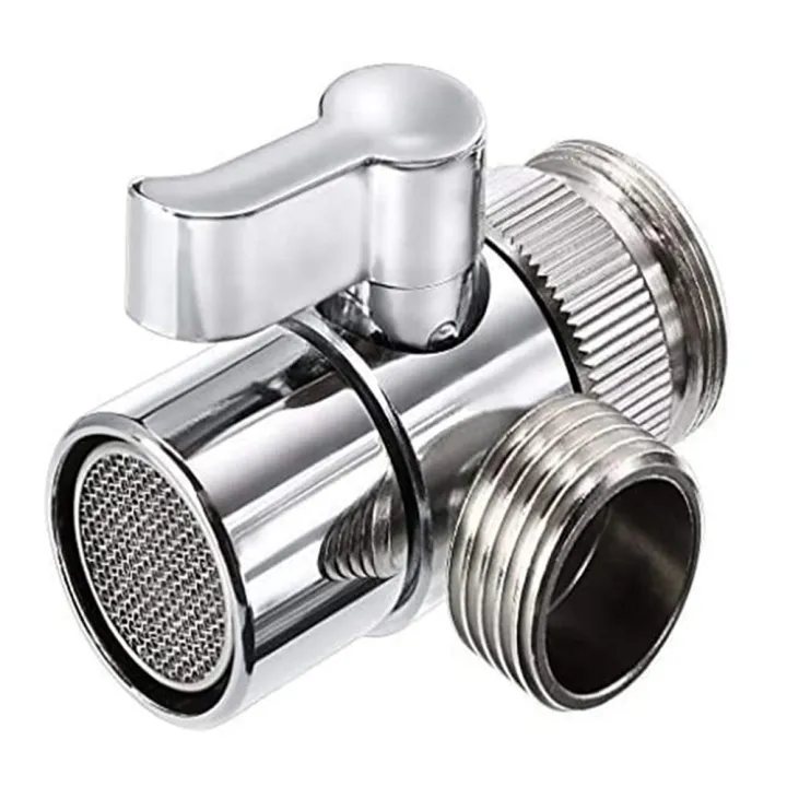 Zinc Alloy and Plastic Switch Faucet Adapter Kitchen Sink Splitter ...