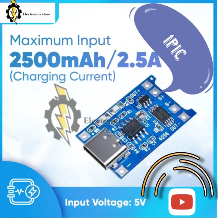 TP4056 Dual Protection Lithium/Lithium-ion Battery Charging Module ...