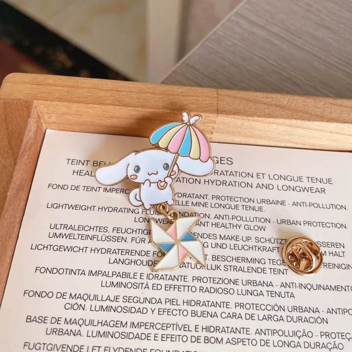 Hot-selling Cute New Sanrio Cartoon Brooch Cute Jade Dog Kulomi Metal ...