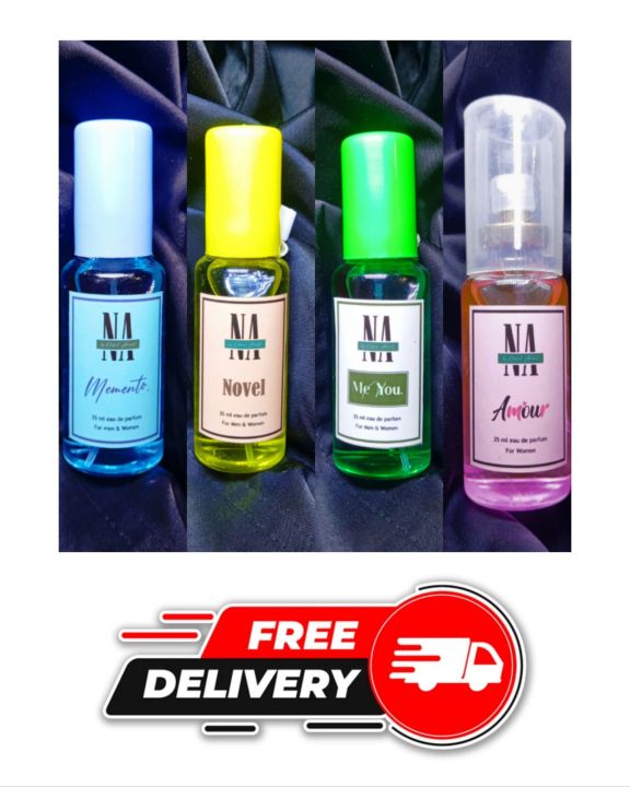Small Perfumes 35 ml unisex | 4 different Flavours | Daraz.pk