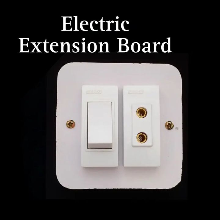 Electric Extension Board - High Quality - Piano Switch & Socket ...