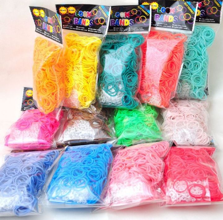 Color Western European Style Rubber Band Rainbow Knitting Machine ...