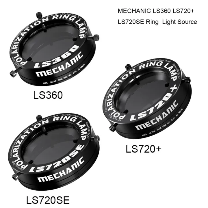 MECHANIC LS360 LS720SE LS720+ Polarized Ring Light Source for Soldering ...