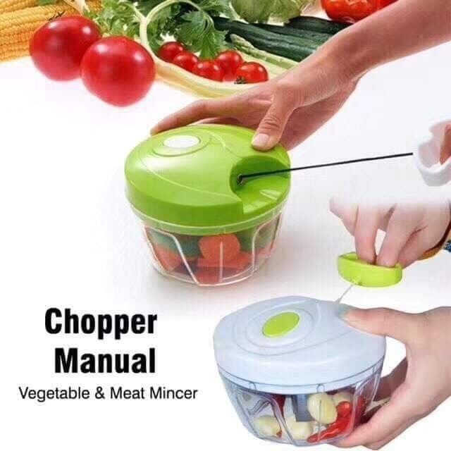 Easy Spin Quick Cutter - Vegetable Fruit Nut Onion Chopper, Hand Meat ...