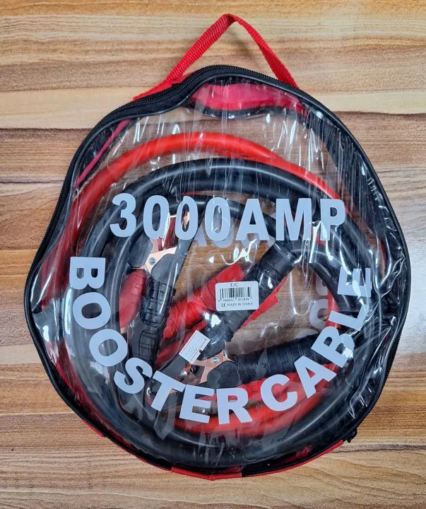 3000 AMP Booster Cable Car Jump Start Jumper Cable | Daraz.lk