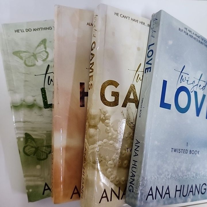 TWISTED SERIES 4 BOOKS SET BY ANA HUANG | Daraz.pk