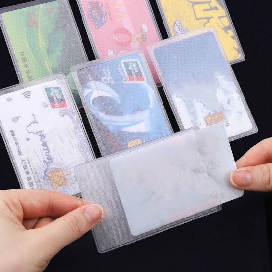 Pack of 5, 10 & 15 ATM card Cover - New Card Cover - ID card Cover ...