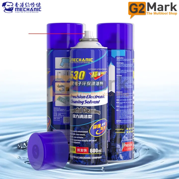 MECHANIC OFFICIAL New Arrival 530-Pro 750ML Electronic Cleaner Big ...