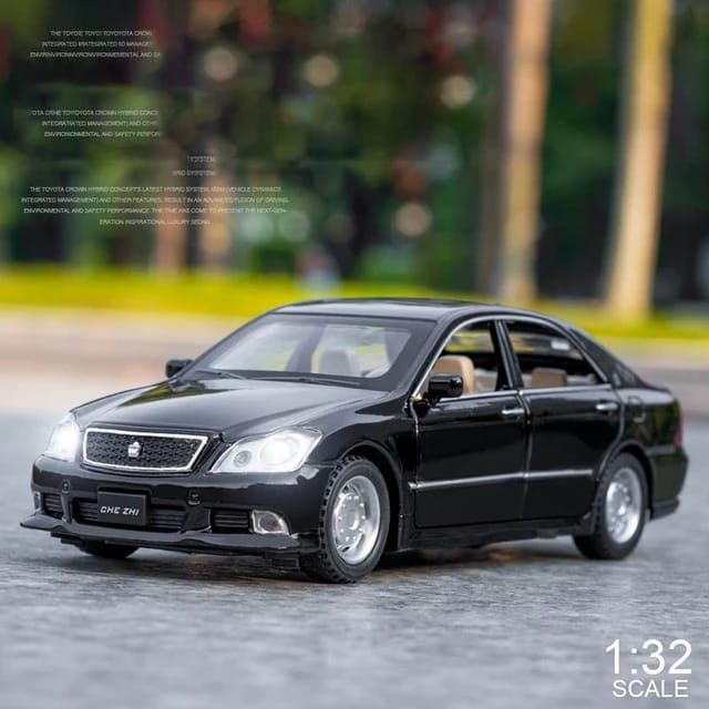 1:32 12th Generation TOYOTA CROWN Model Sound And light Alloy Die Cast ...