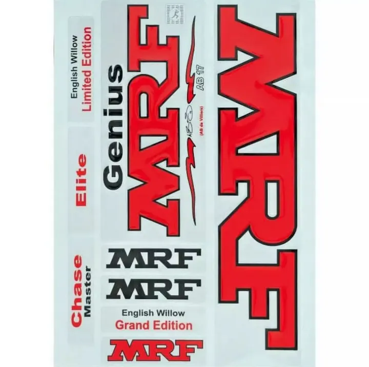 Pack Of 3 MRF Sticker Scuff Sheet for Bat 1 Toe Guard | Daraz.pk