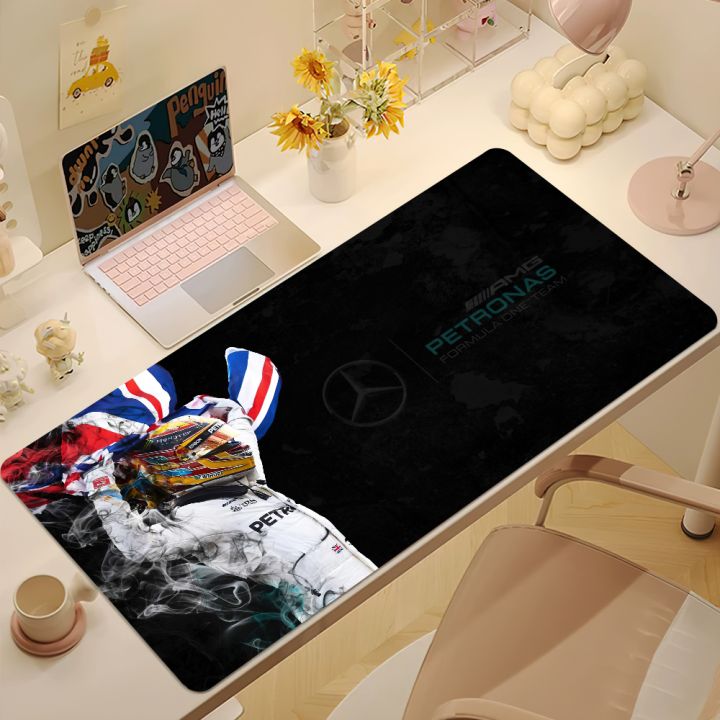 Racing Cars L-Lewis H-Hamilton For PC Large MousePads Desk Gaming Mouse ...