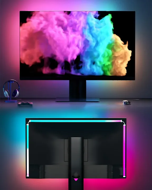 LED Backlight Strip Sync to Monitor Screen - Real-Time Screen & Music ...