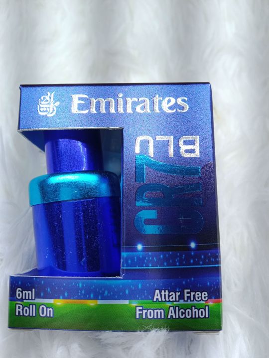 Emirates CR7 BLU 6ml Attar Perfume Free Attar Fragrance Long ...