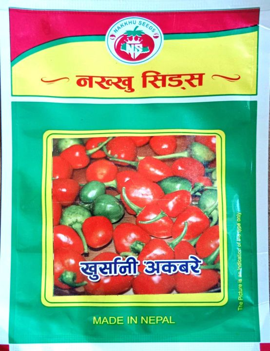 Akabare Khursani Seeds(5Grm) | Daraz.com.np