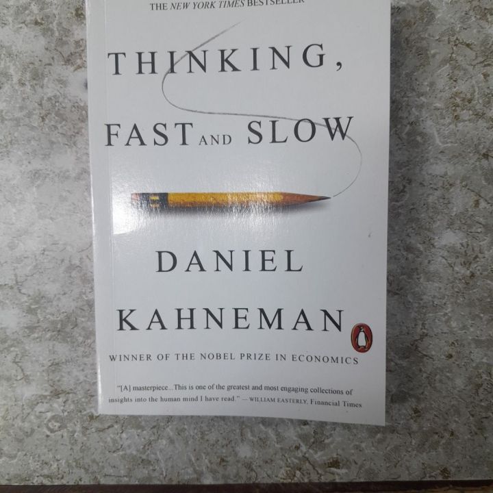 THINKING FAST AND SLOW BY DANIEL KAHNEMAN | Daraz.pk