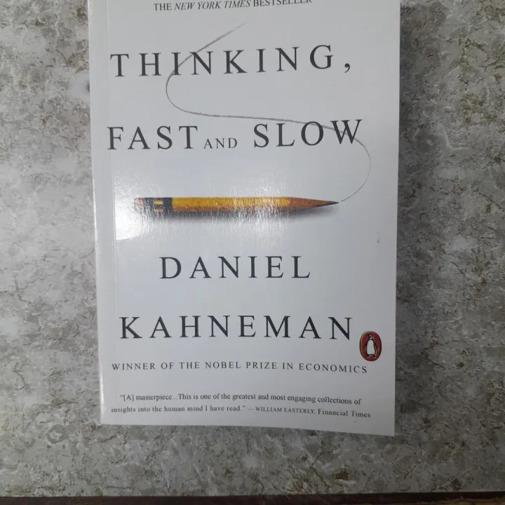 THINKING FAST AND SLOW BY DANIEL KAHNEMAN | Daraz.pk
