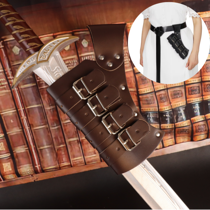 Medieval Viking Sword Belt Sheath Scabbard Holder Men LARP Pirate ...