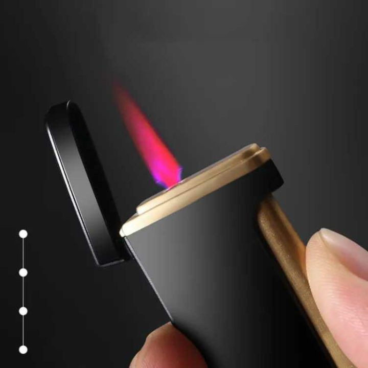 Customized Pattern Small Torch Jet Red Flame Lighter | Daraz.com.bd