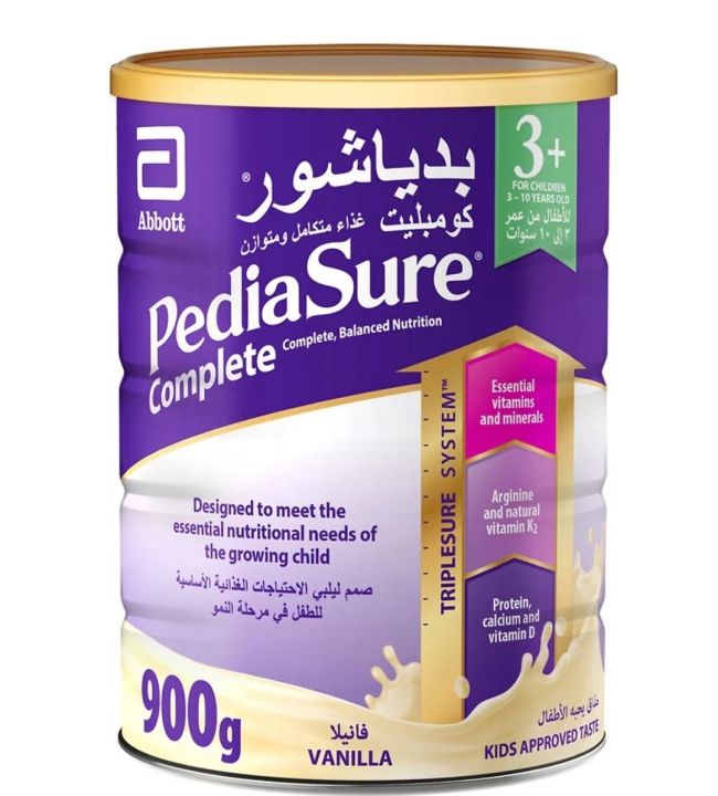 Pediasure - Complete 3+ Vanilla Formula - 900g from KSA | Daraz.lk