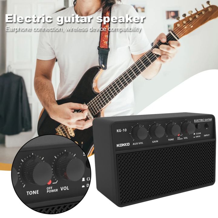 Guitar Portable Amp Bluetooth Electric Guitar Bass Mini Amplifier ...