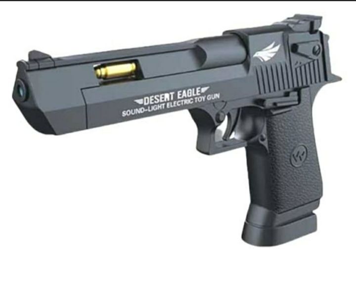 Desert Eagle Toy Gun With Projection Light+Sound | Daraz.pk