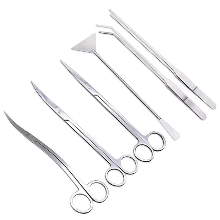 Aquarium Scissors Tweezers Tool Fish Tank Plants Wave Scissors Water ...