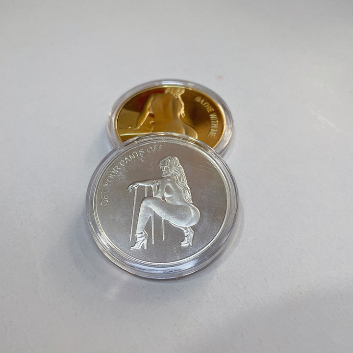 Russian sexy girl coins, gold and silver commemorative coins ...