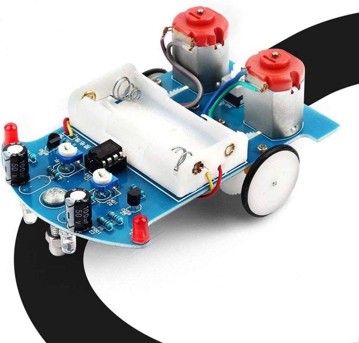 Practice Soldering Learning Electronics Kit Smart Car Soldering Project ...