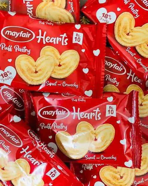 Mayfair Heart Biscuit | Heart-Shaped Treat | Sweet Heart Snack ...