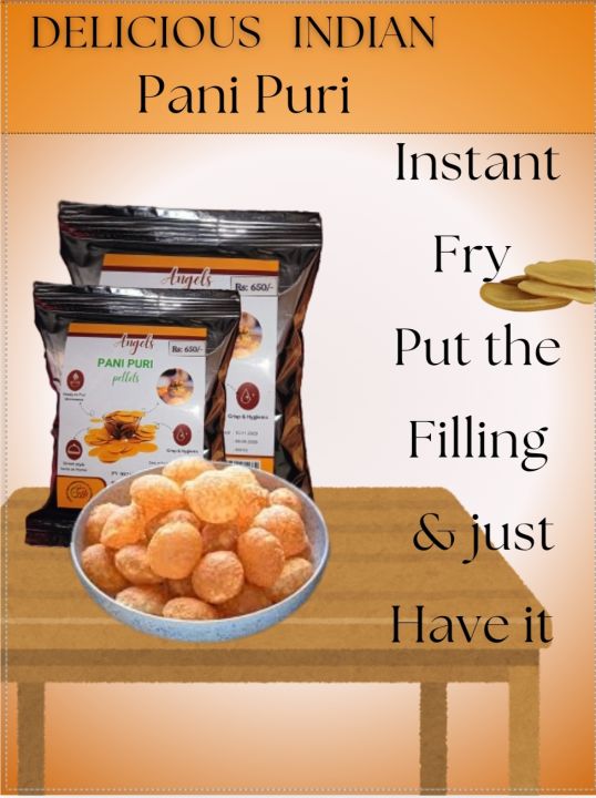pani puri pack of 2 ( 50pcs in each pack ) . | Daraz.lk