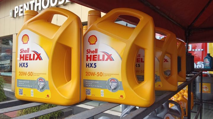 Shell Helix HX5 Premium Multigrade Engine Oil for High Engine ...