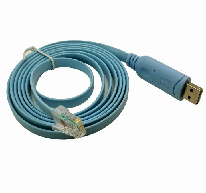 USB To RJ45 Console Cable Rs232 Debugging Serial Cable PC Routers ...