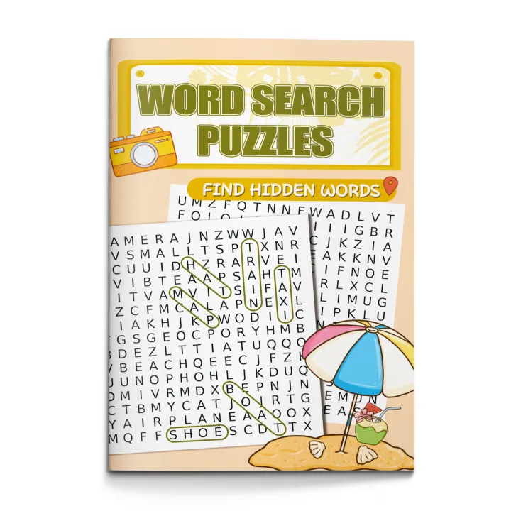 Word Search for Kids – Fun Puzzle Book to Boost Vocabulary and Focus ...