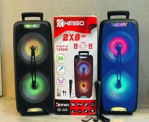 KIMISO Portable Wireless speaker with Microphone, | Daraz.lk