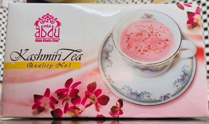 Kashmiri Tea, Abdu Kashmiri Tea 12 Packets Box, Abdu Kashmiri Chai ...