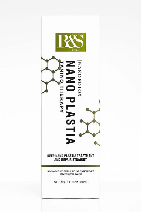 B&S Brazil Nano Plastia Hair Botox Treatment – 1000ml | Deep Repair ...
