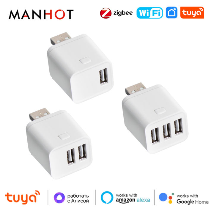 Tuya WiFi/Zigbee Smart Micro USB Adaptor Switch 5V Mini USB Power ...