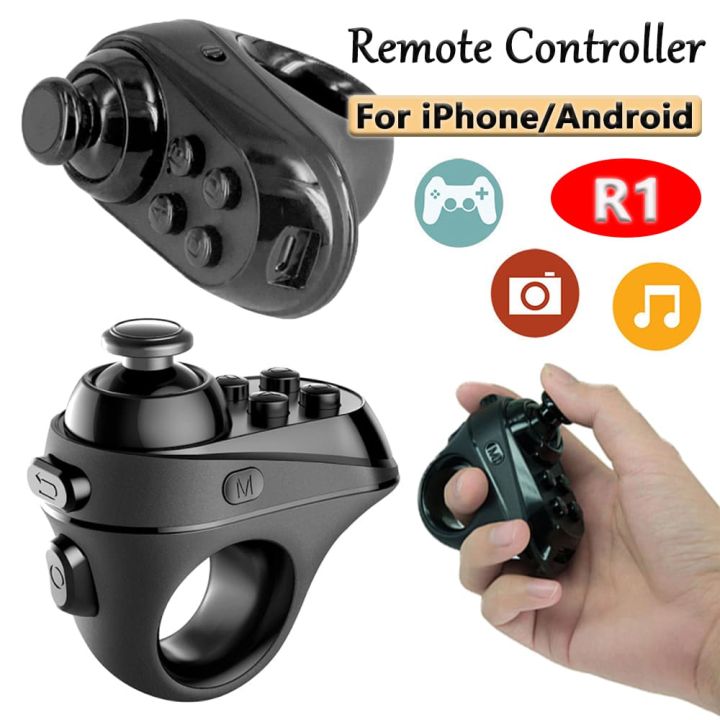 R1 Ring Shape Bluetooth-compatible Remote Control LED Light VR Headset ...