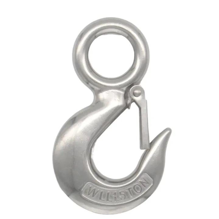 Grab Hooks, Slip Hooks, 304 Stainless Steel Spring Hook Swivel Eye ...