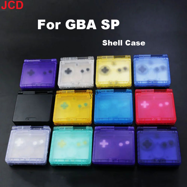 Transparent Full Set Housing Cover Repairt Parts for Nintendo GBA SP ...