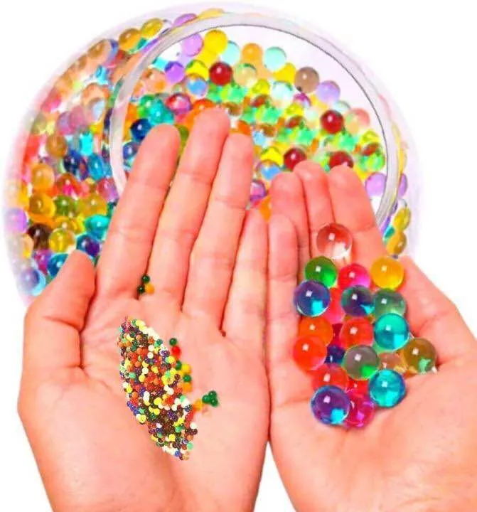 Pack of 8000 Colorful Water Beads Orbeez Water Expanding Jel Balls ...