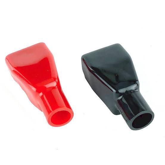 Battery Terminal Cover for Dust and water protection Made of Rubber red ...