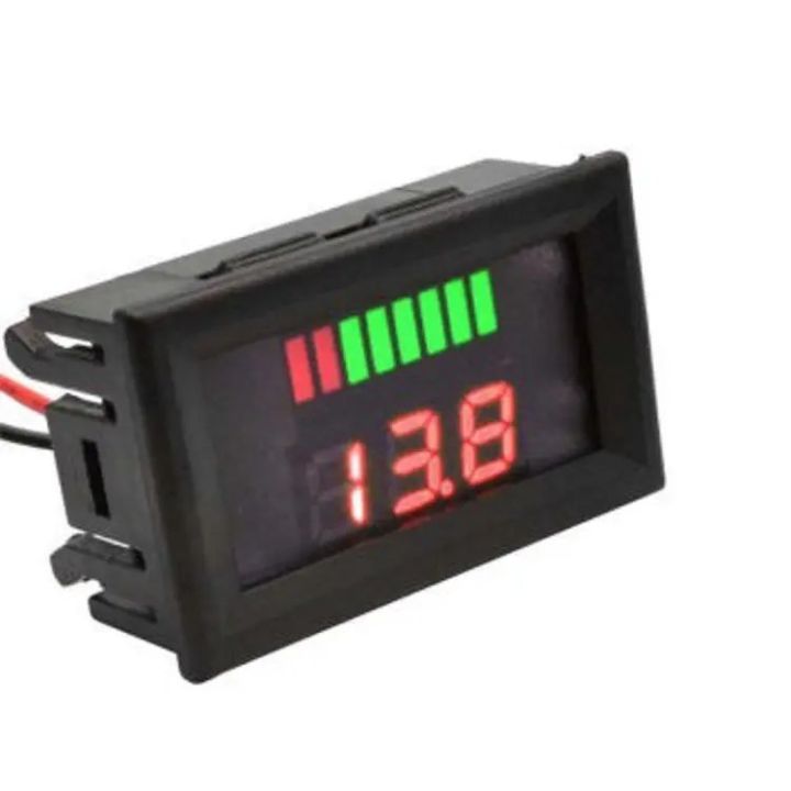 DC 12V Lead ACID Batteries Indicator Battery Capacity LED Tester ...