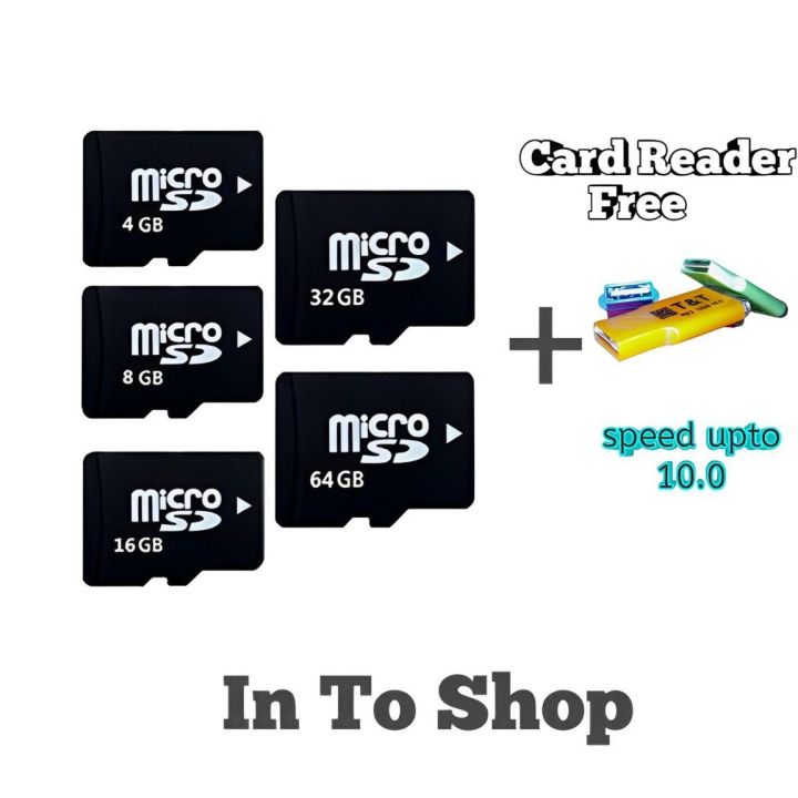 Micro SD cards 4GB-8GB-16GB-32GB-64GB Memory cards | Daraz.pk