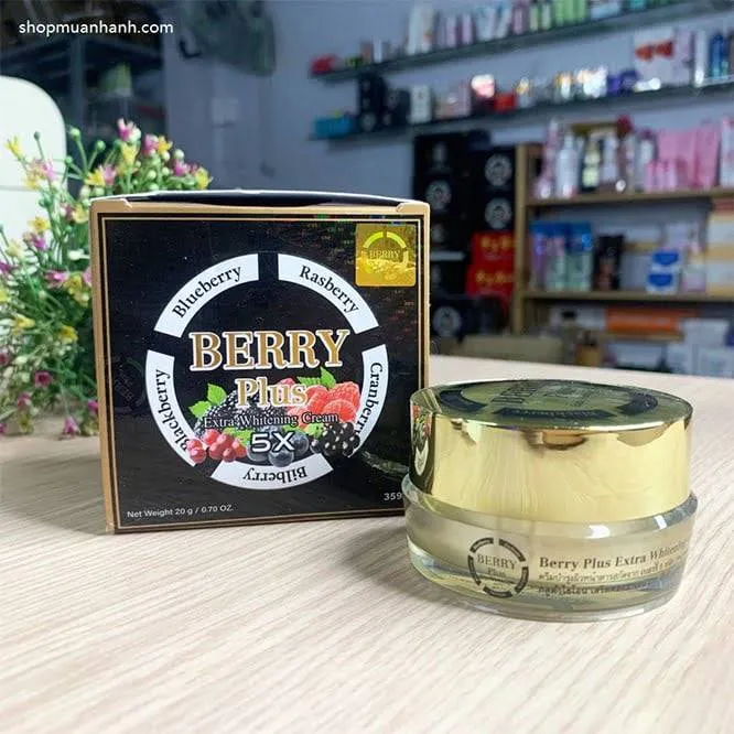 Berry Plus 5x Extra Whitening Night Cream - 20g(Thailand) | Daraz.com.bd
