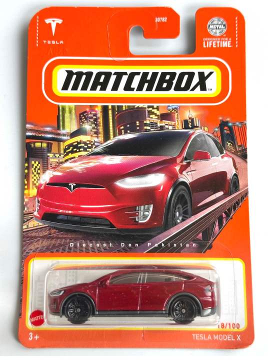 Matchbox Tesla Model X Diecast Model 1/64 | Daraz.pk
