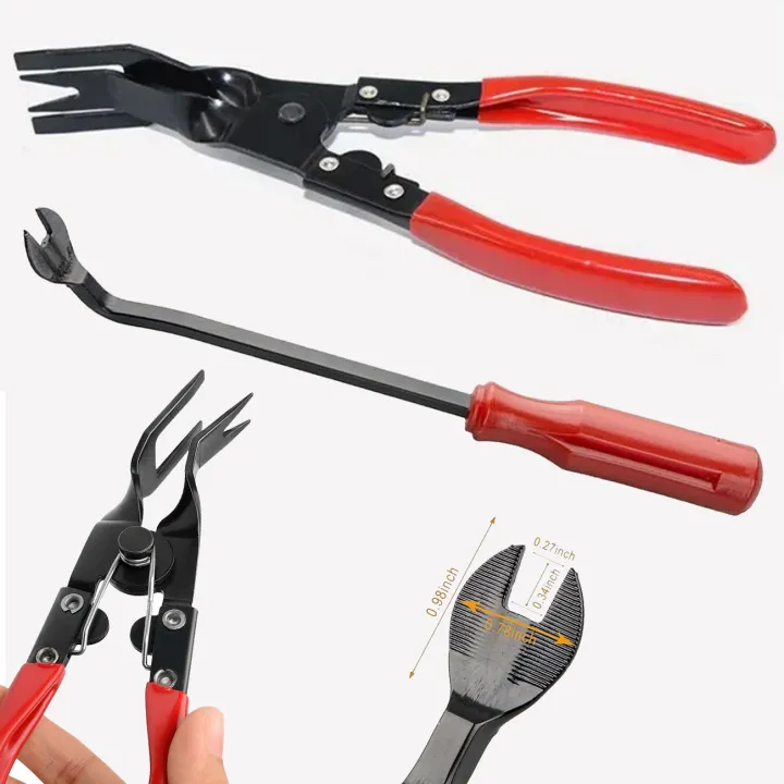 Car Clip Removal Pliers Tools Auto Body Panel Door Fastener Push Pin ...