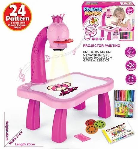 Kids Projector painting table | Daraz.lk